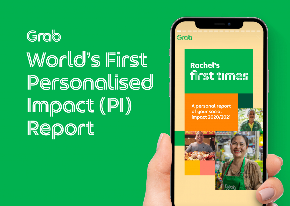 Your First Times on Grab - a Personalised Report | Kancil Awards