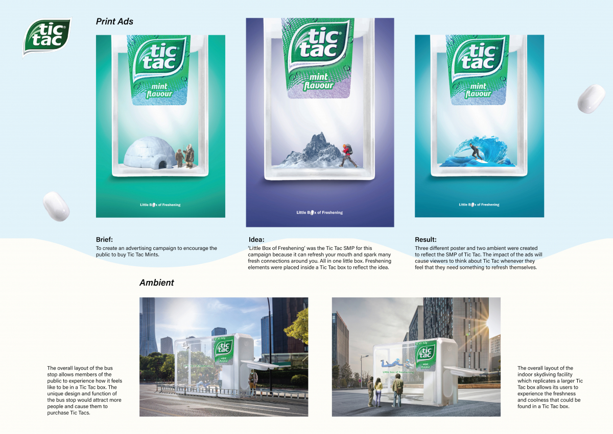 Tic Tac Ads | Kancil Awards